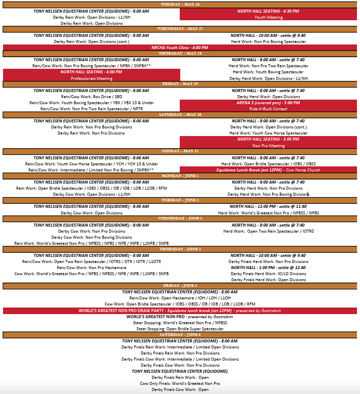 NRCHA Kimes Ranch Derby Returns to Scottsdale: 2026 Results